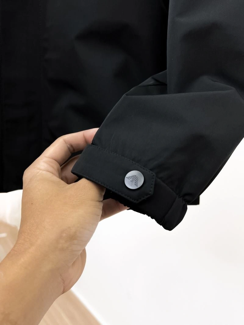 Brand-authenticated Armani Outwear
