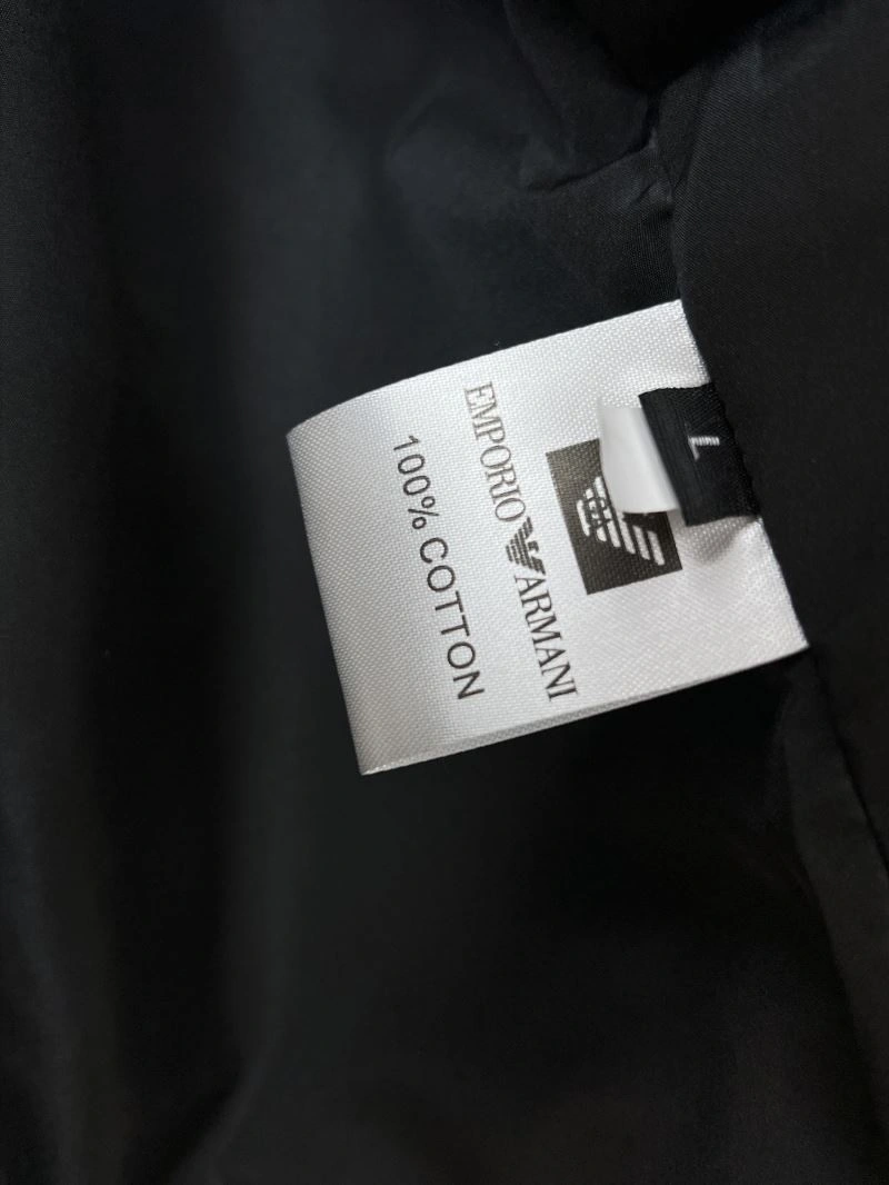 Brand-authenticated Armani Outwear