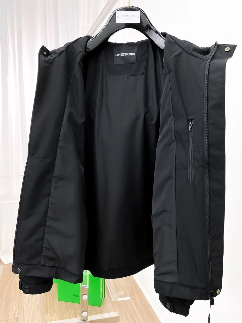 Brand-authenticated Armani Outwear