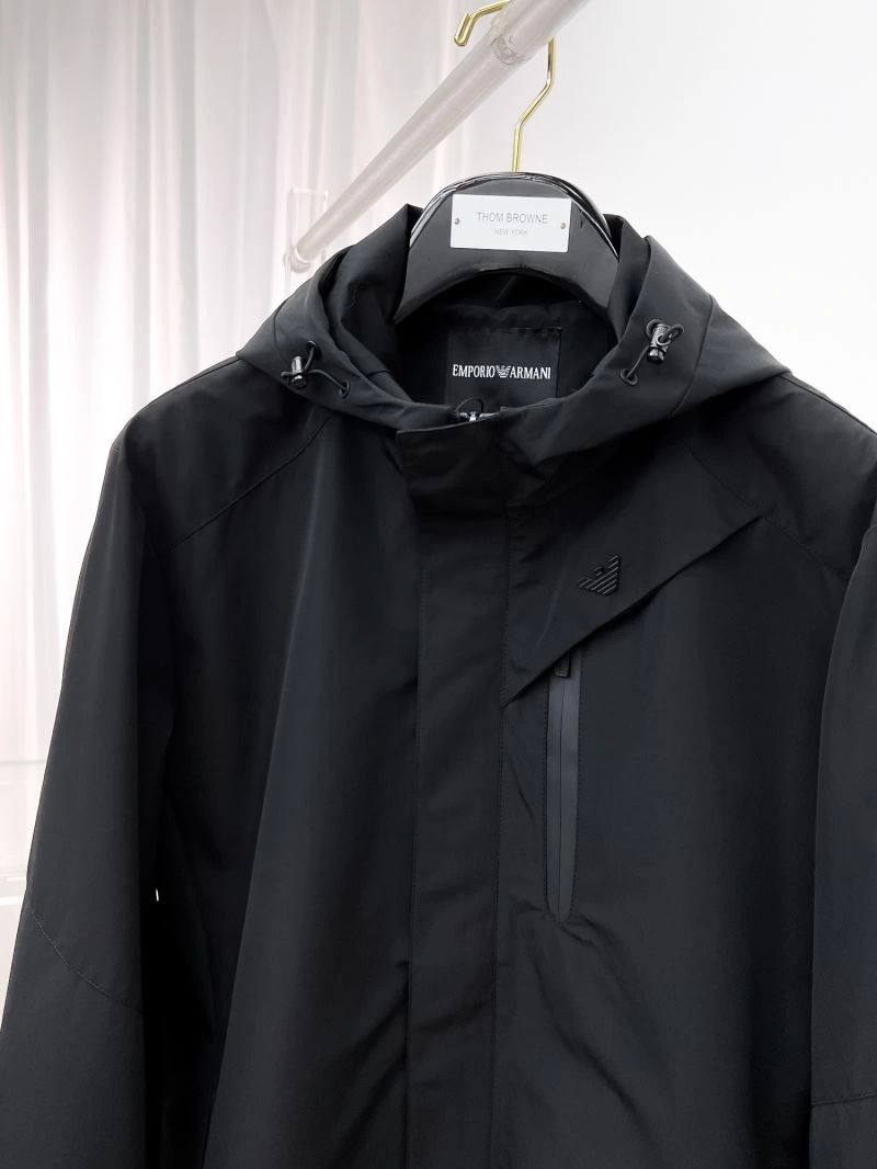 Brand-authenticated Armani Outwear