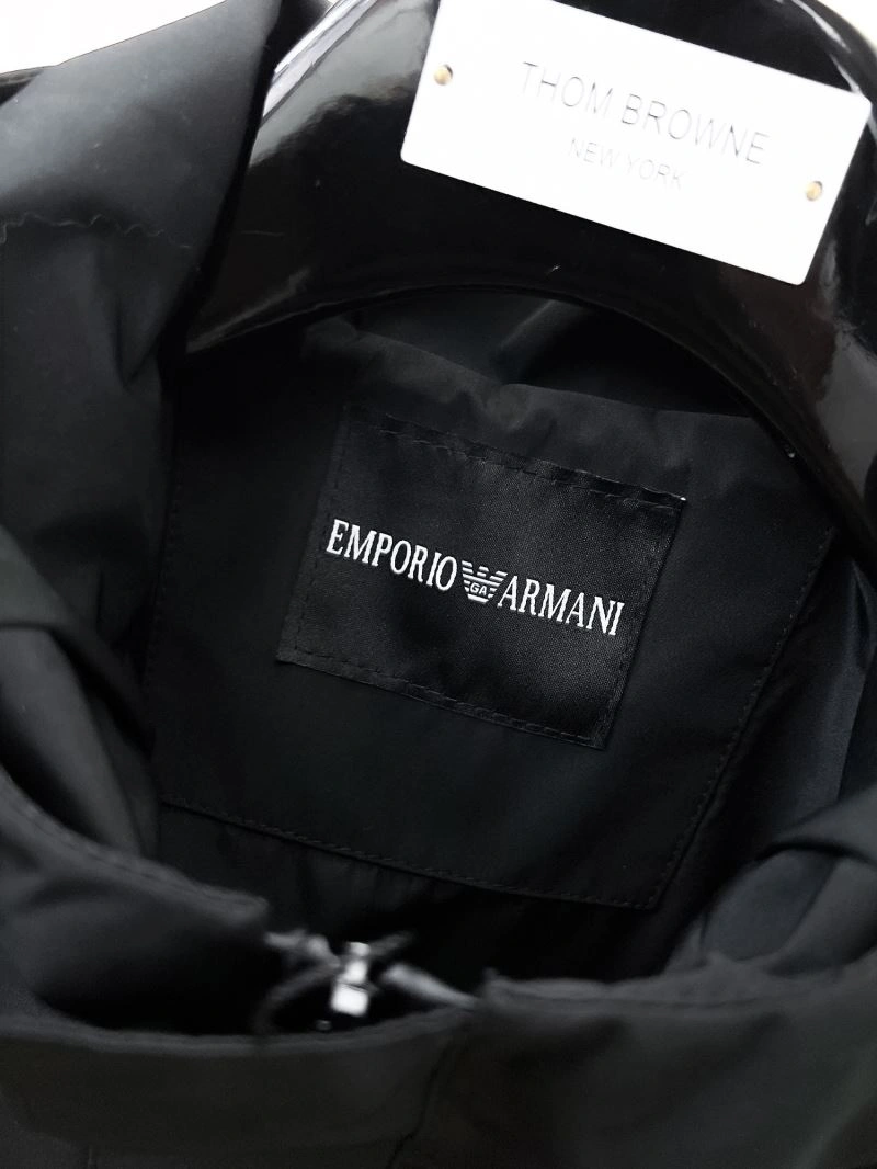 Brand-authenticated Armani Outwear