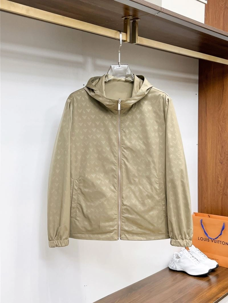 Brand-authenticated Armani Outwear