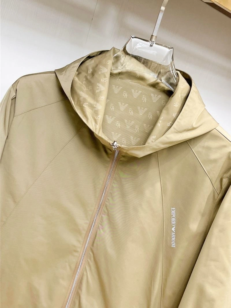 Brand-authenticated Armani Outwear