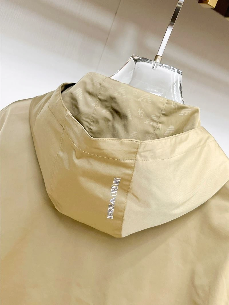 Brand-authenticated Armani Outwear