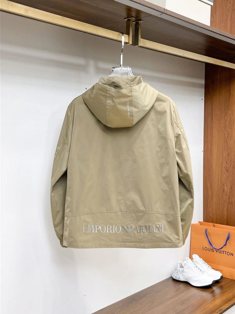 Brand-authenticated Armani Outwear