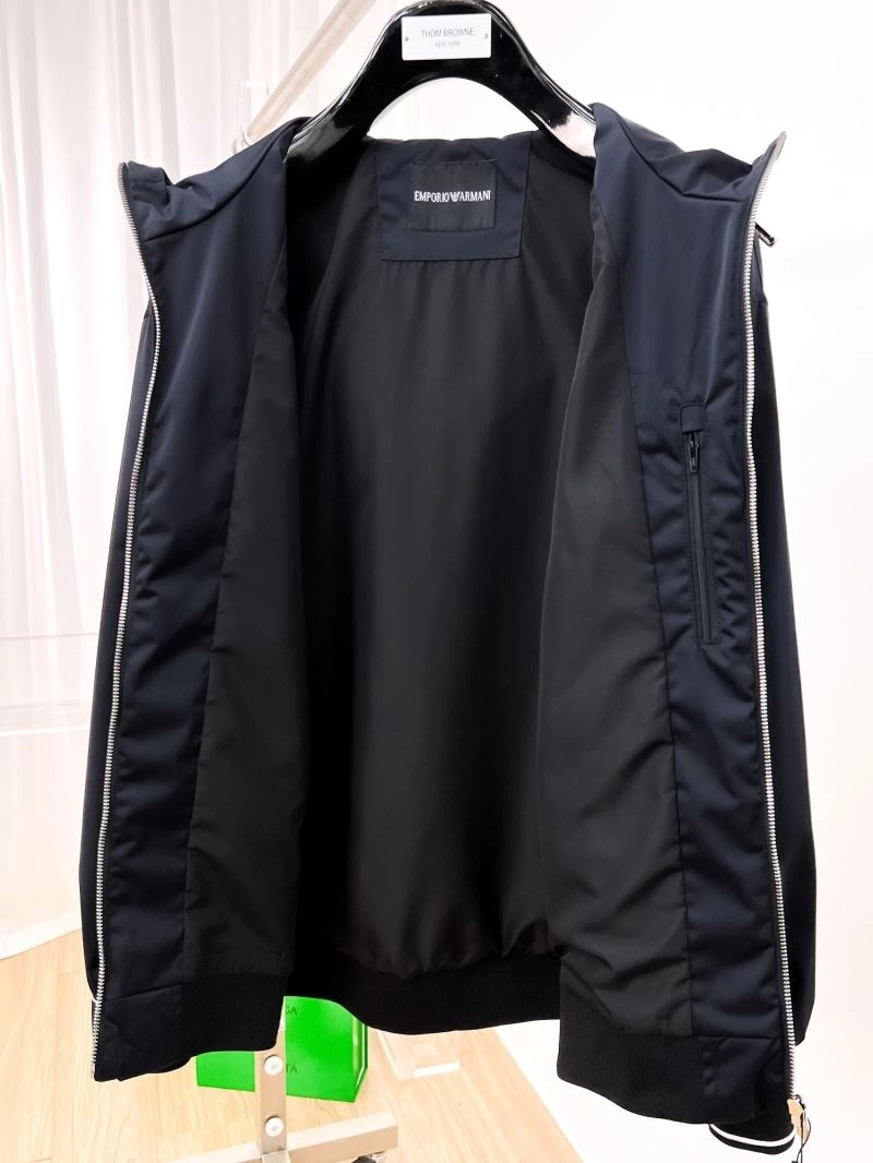 Brand-authenticated Armani Outwear