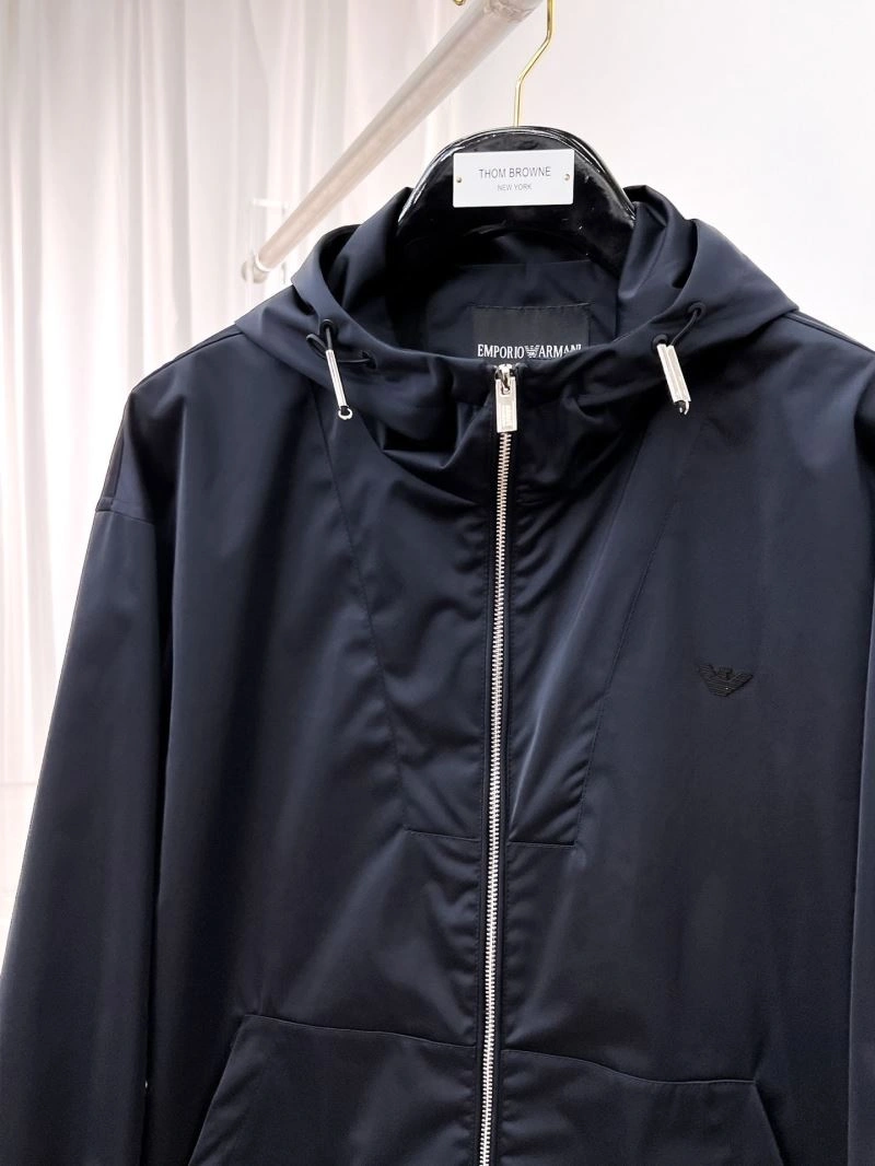 Brand-authenticated Armani Outwear