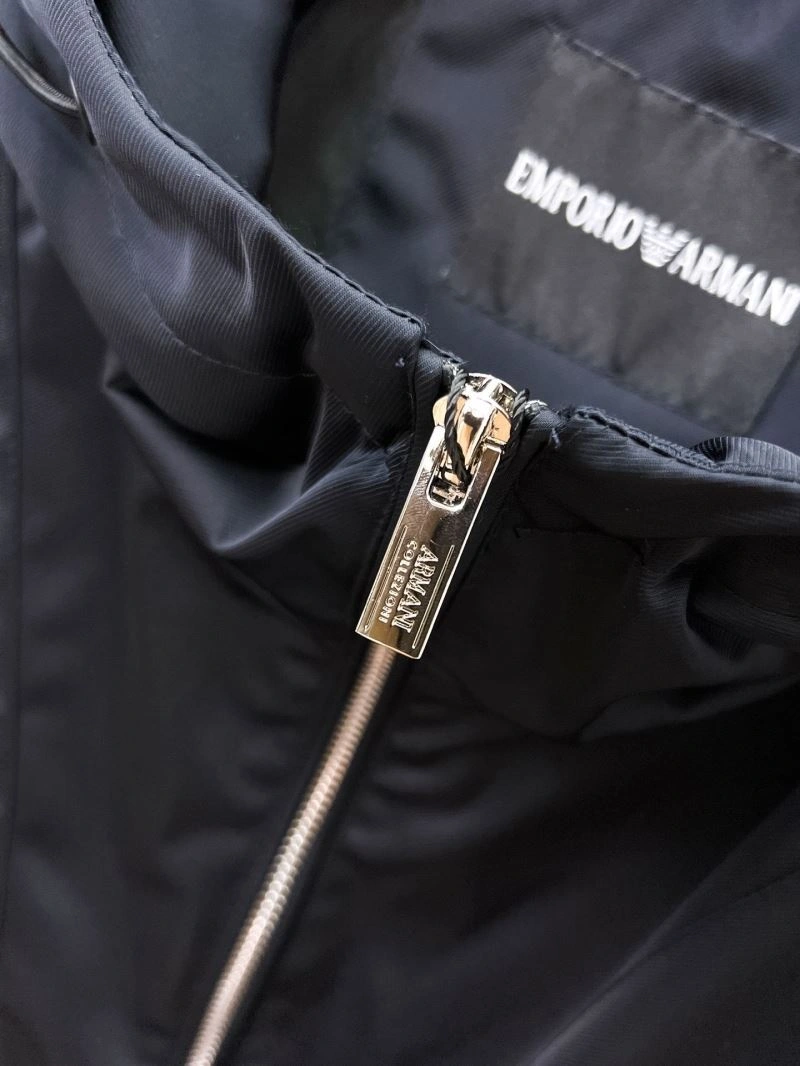Brand-authenticated Armani Outwear