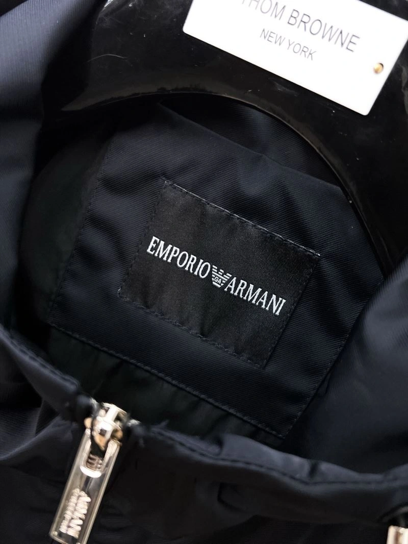 Brand-authenticated Armani Outwear