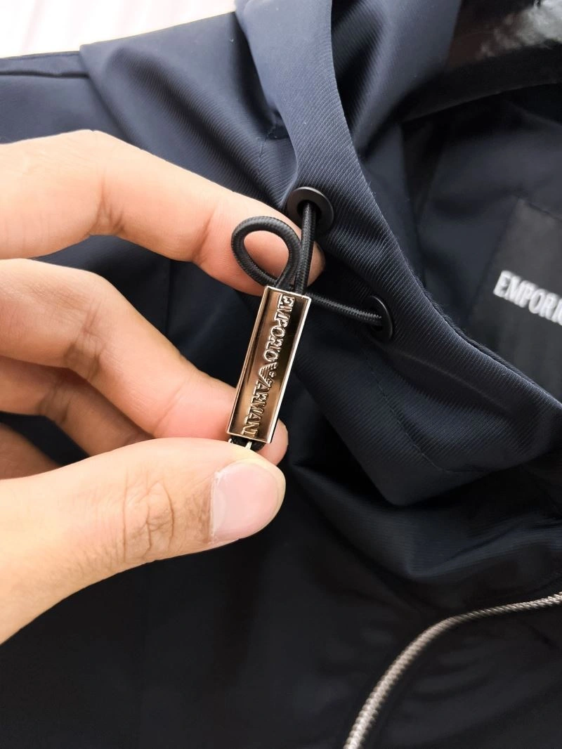Brand-authenticated Armani Outwear