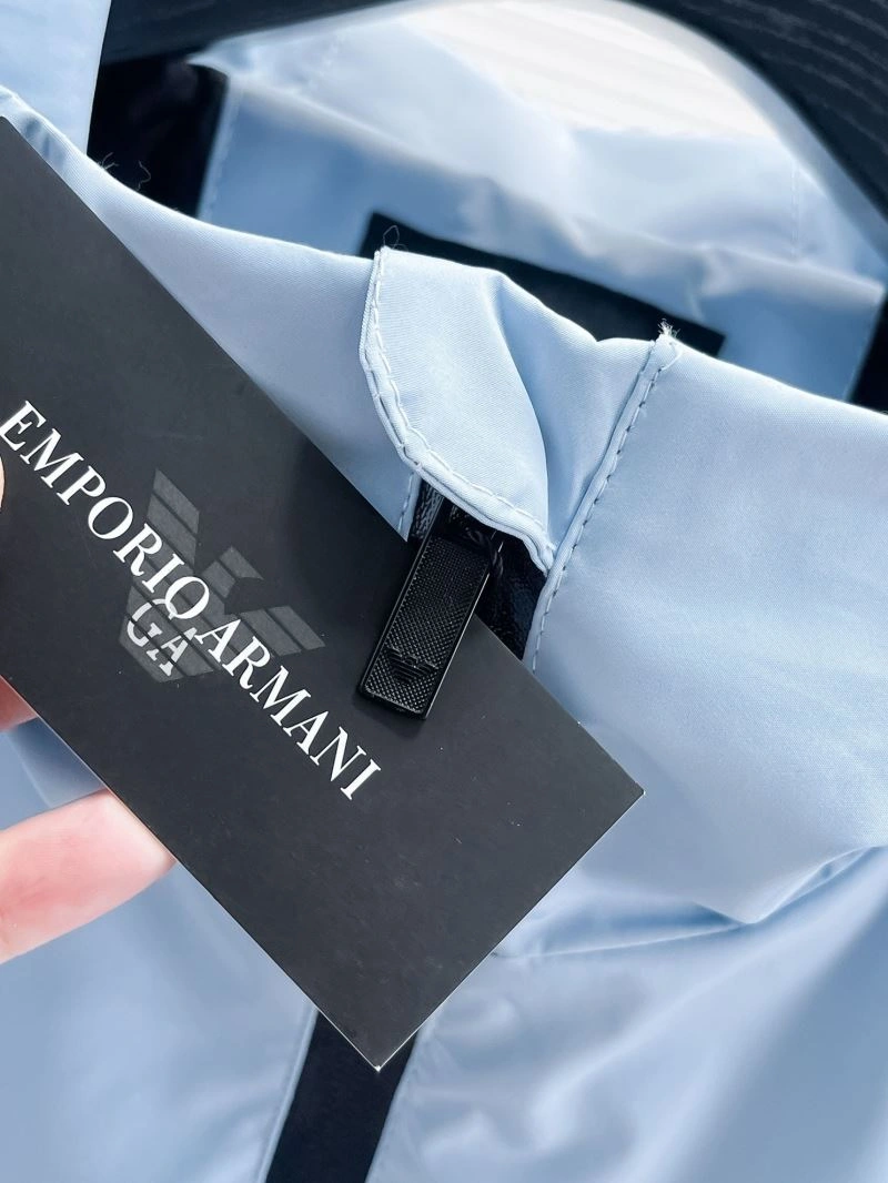 Brand-authenticated Armani Outwear