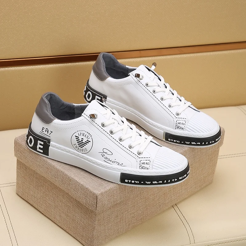 Brand-authenticated Armani Shoes