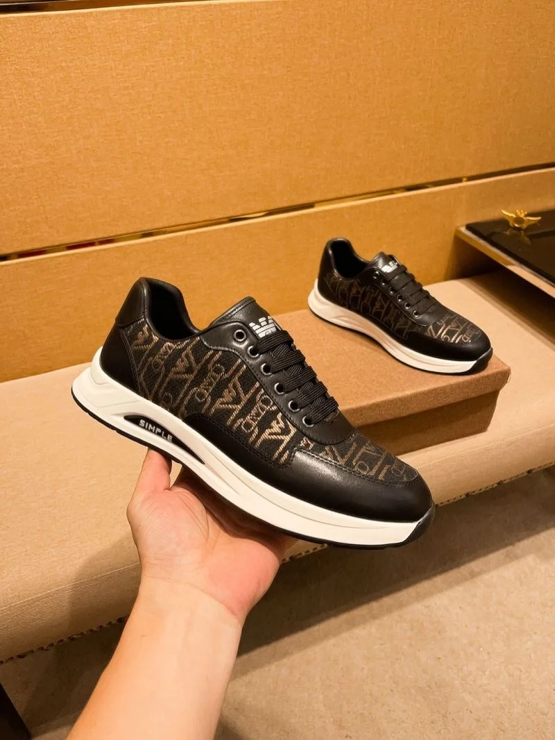 Brand-authenticated Armani Shoes