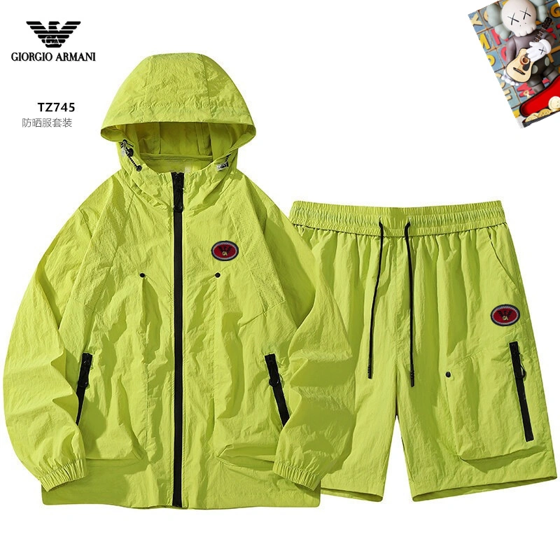 Value-priced Armani Short Suits