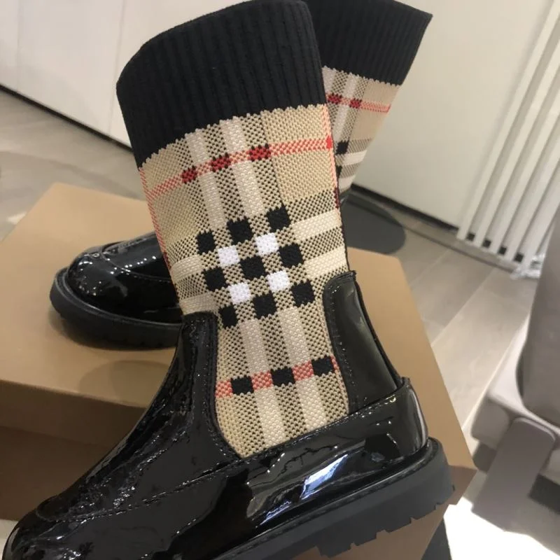 Brand-authenticated BURBERRY SHOES