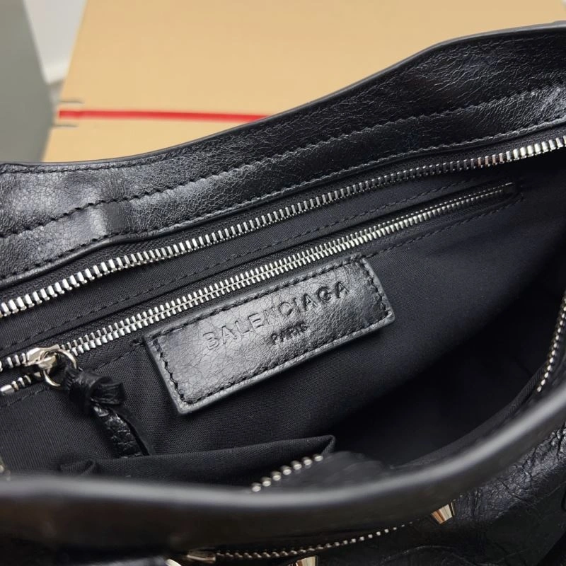 High accuracy Balenciaga  Classic Gold City Cracked Lambskin Bag with Silver Tassels