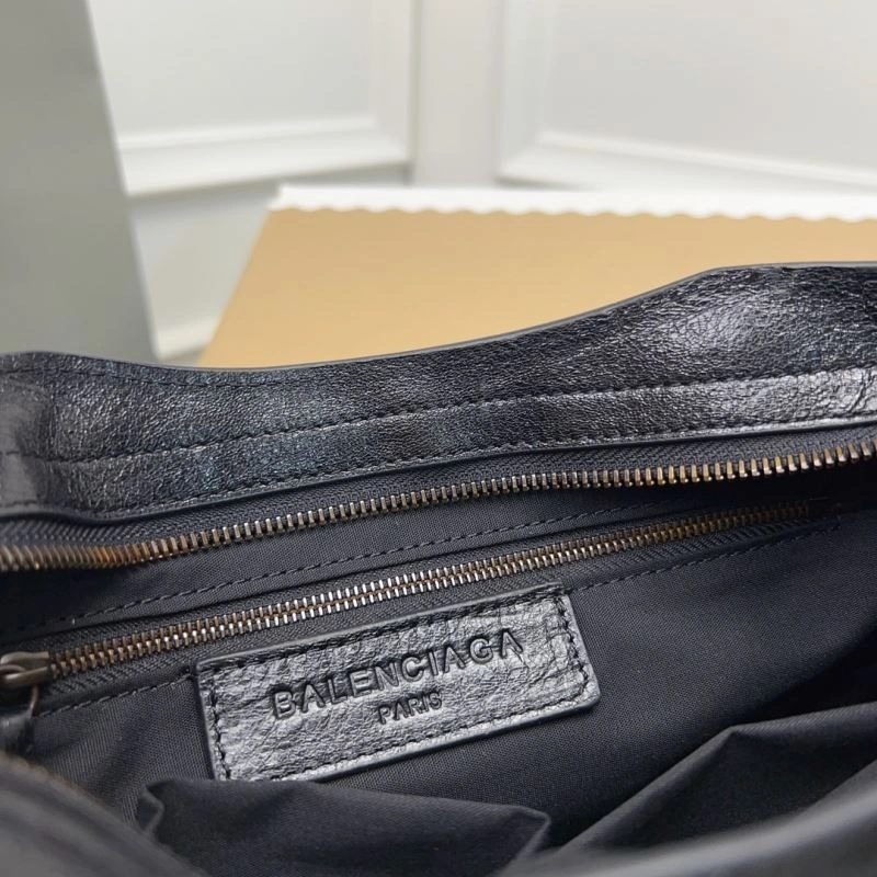 Economical Balenciaga  Classic Gold City Cracked Sheepskin Bag with Bronze Accents
