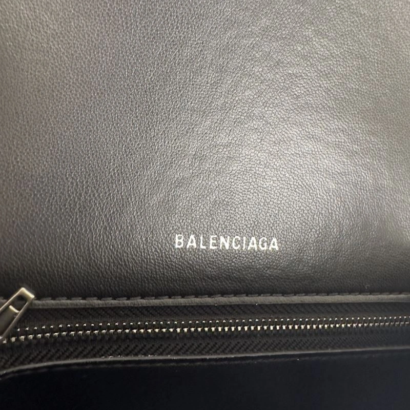 Official Balenciaga 2023 Balenciaga Hourglass Crocodile-Patterned Bag - Upgraded S