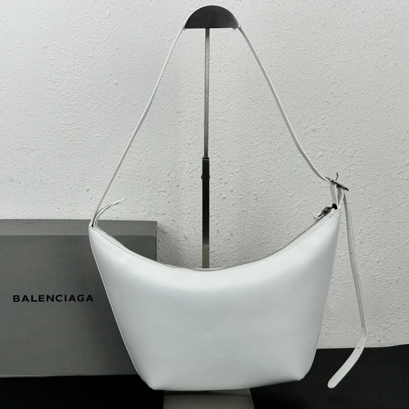 Cut-rate Balenciaga 2023 Calfskin Adjustable Underarm Bag - Model 80020