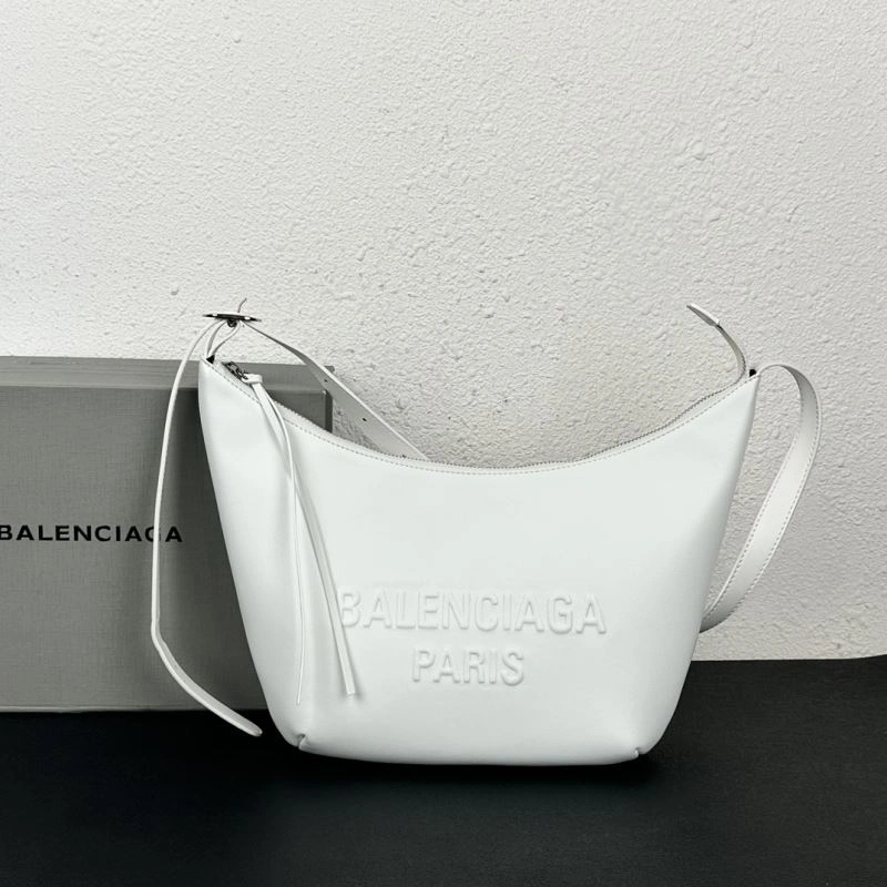Cut-rate Balenciaga 2023 Calfskin Adjustable Underarm Bag - Model 80020