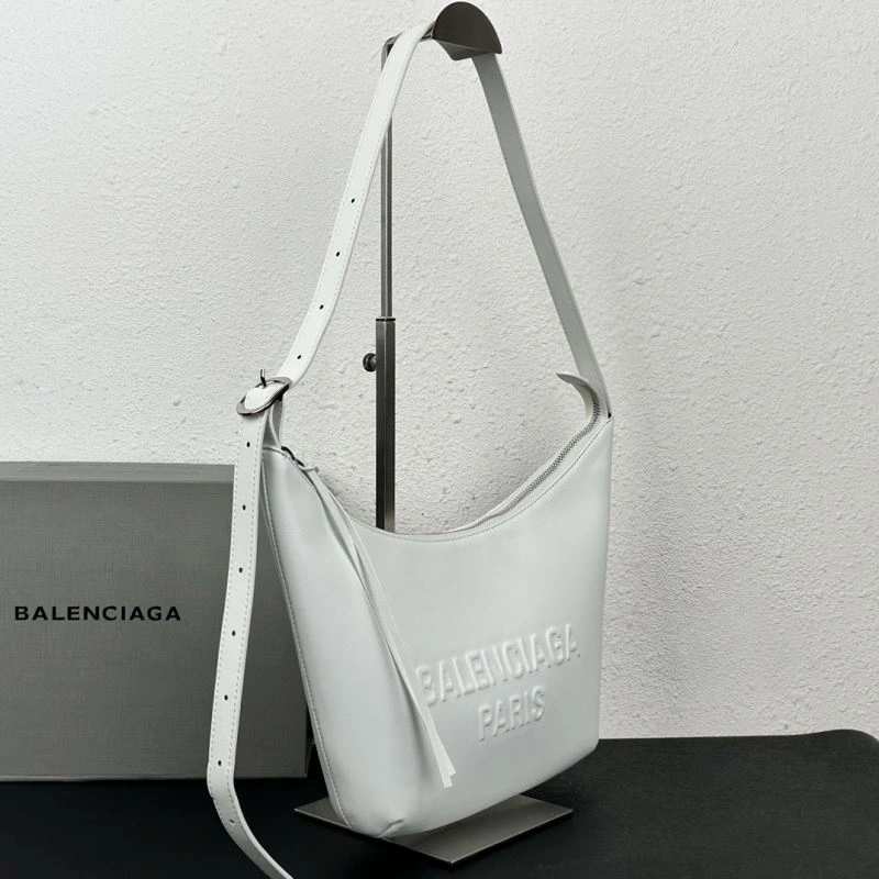 Cut-rate Balenciaga 2023 Calfskin Adjustable Underarm Bag - Model 80020