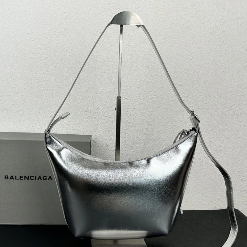 Affordable Balenciaga 2023 Soft Calfskin Adjustable Shoulder Bag Model 80020