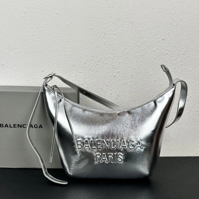 Affordable Balenciaga 2023 Soft Calfskin Adjustable Shoulder Bag Model 80020