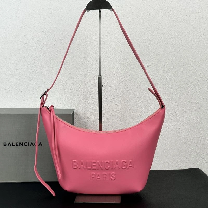 Balenciaga 2023 Soft Calfskin Adjustable Underarm Bag 80020