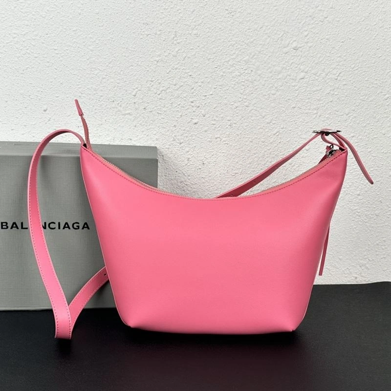 Brand-original Balenciaga 2023 Soft Calfskin Adjustable Underarm Bag 80020