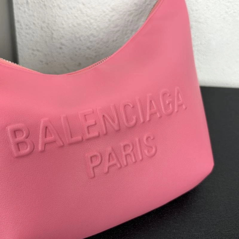 Brand-original Balenciaga 2023 Soft Calfskin Adjustable Underarm Bag 80020