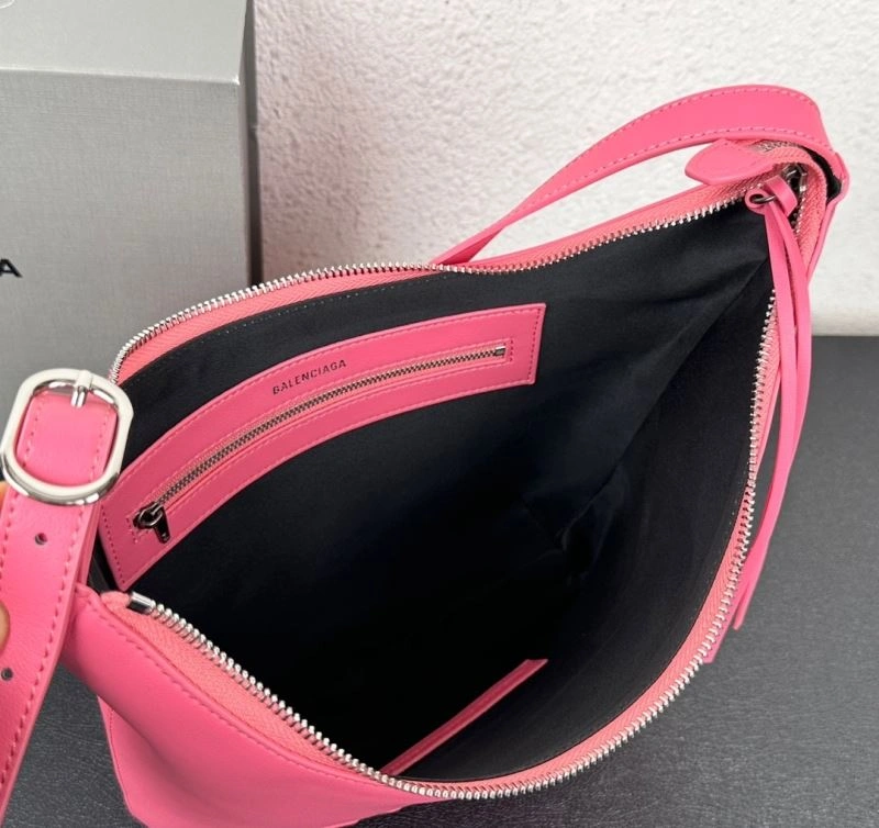 Brand-original Balenciaga 2023 Soft Calfskin Adjustable Underarm Bag 80020
