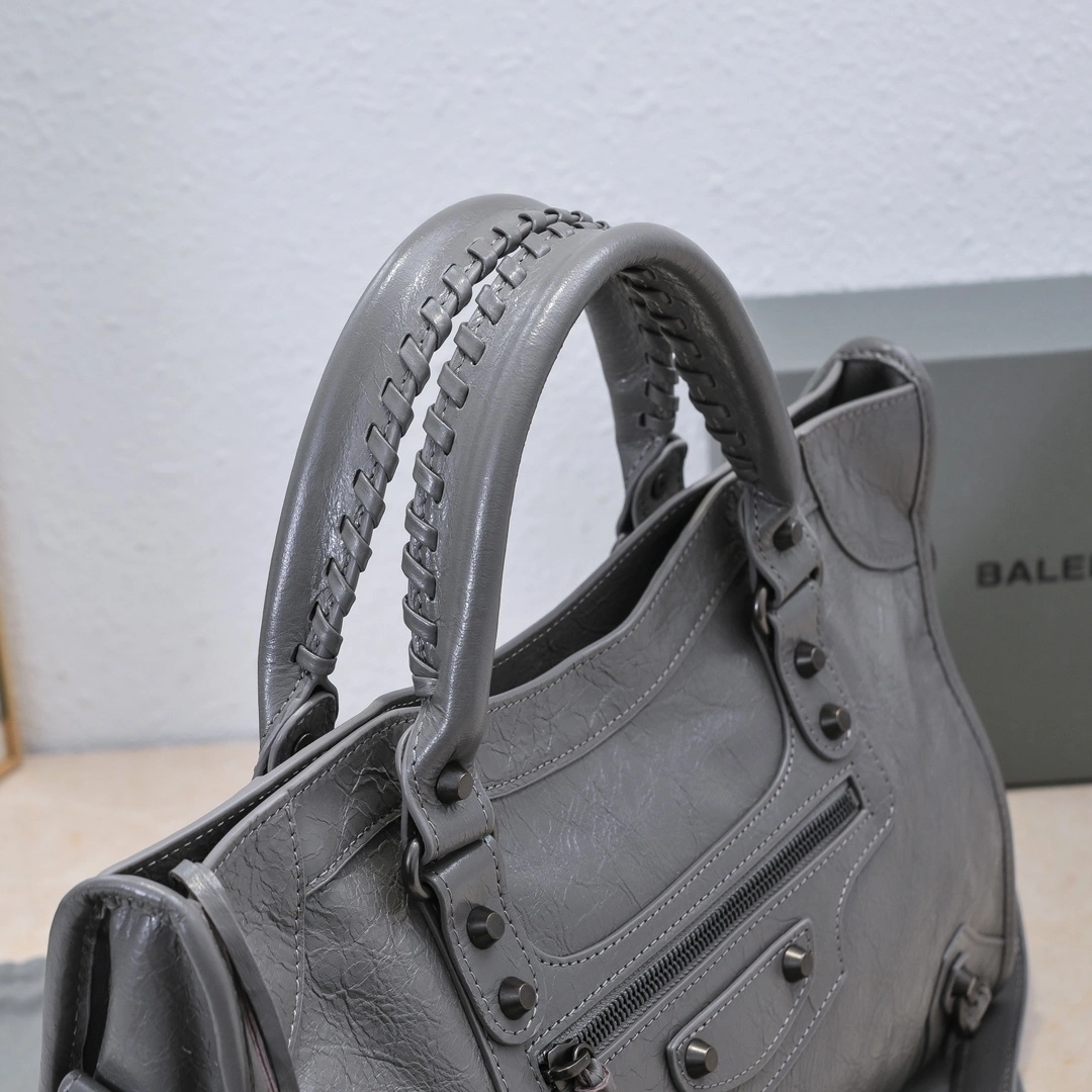 Legit Balenciaga 2024 City Motorcycle Bag - Vintage Luxe Redefined