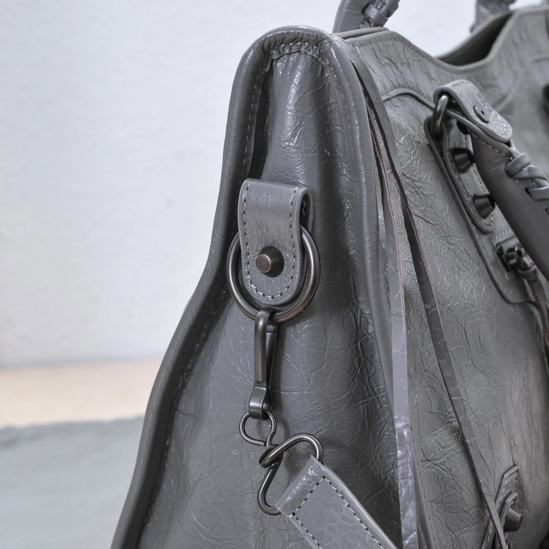 Legit Balenciaga 2024 City Motorcycle Bag - Vintage Luxe Redefined
