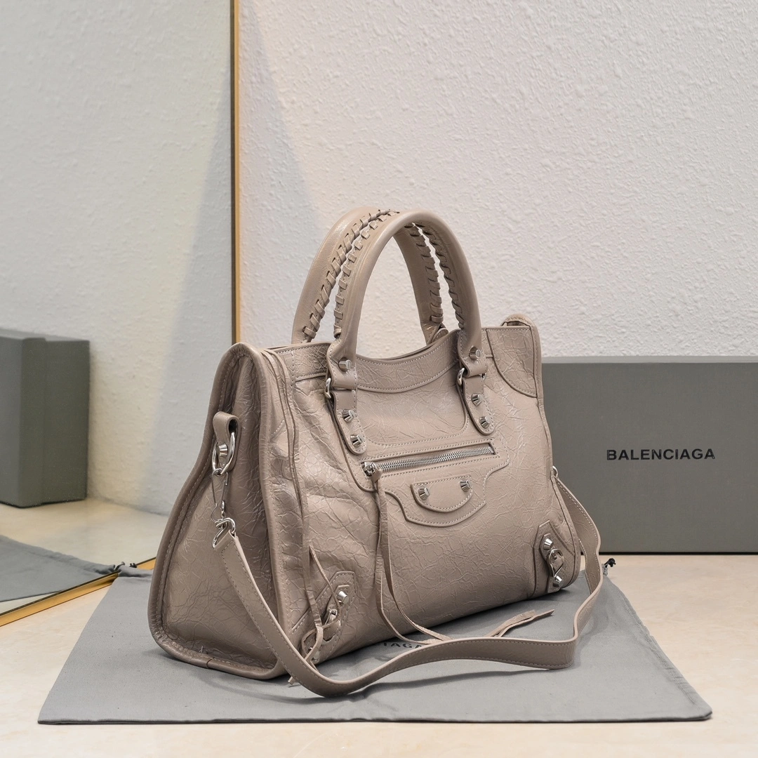 Value-priced Balenciaga 2024 Classic Lie City Motorcycle Bag