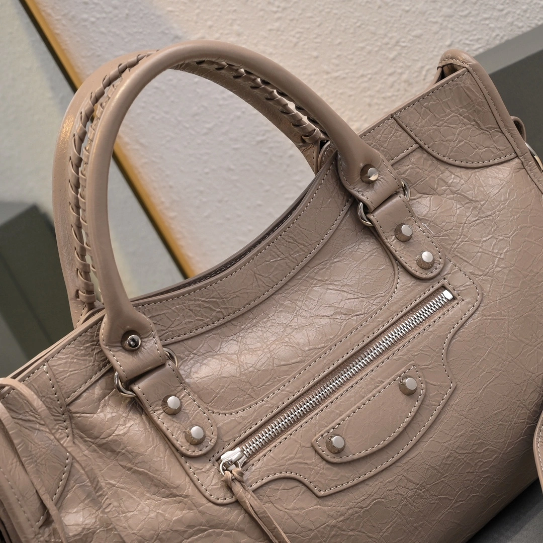 Value-priced Balenciaga 2024 Classic Lie City Motorcycle Bag