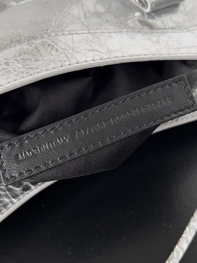 Official Balenciaga 2024 Le City Minimalist Motorcycle Handbag