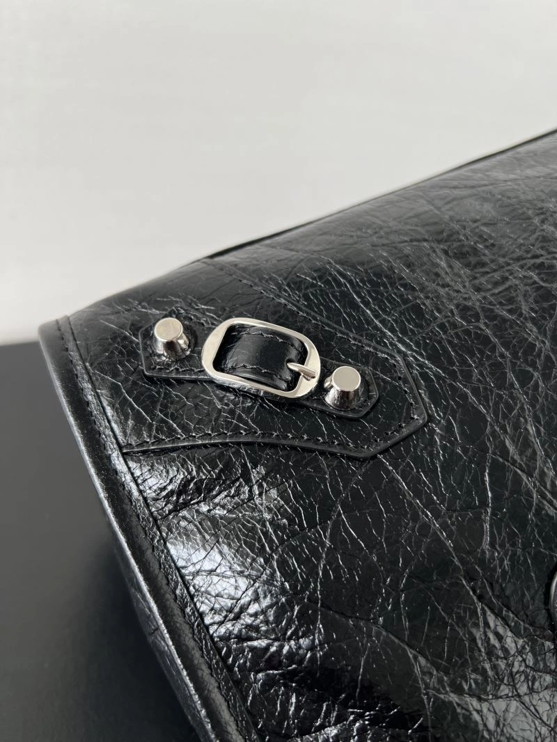 Bargain Balenciaga 2024 Le City Minimalist Motorcycle Handbag