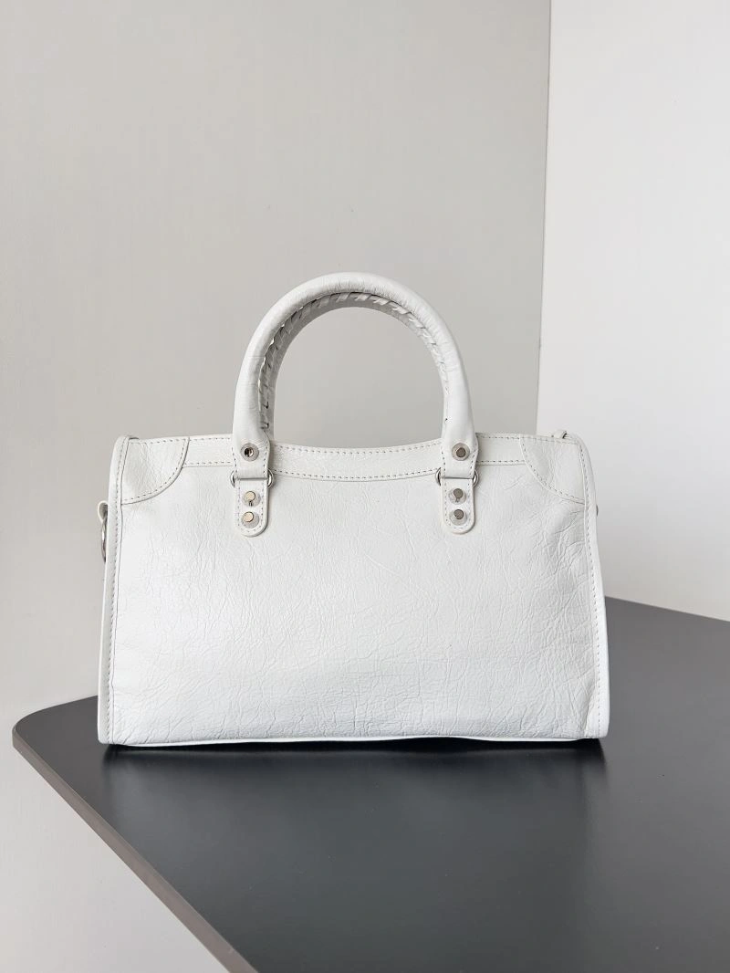 OEM Balenciaga 2024 Le City S Minimalist Motorcycle Handbag