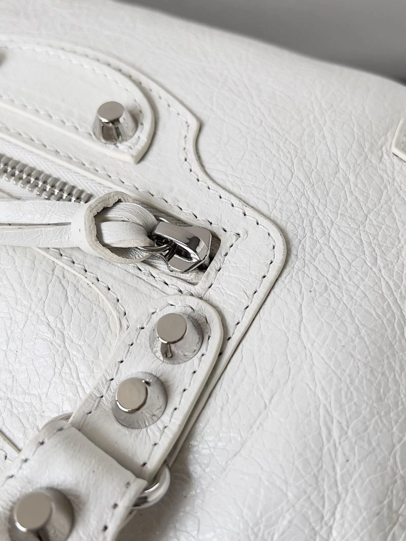 OEM Balenciaga 2024 Le City S Minimalist Motorcycle Handbag
