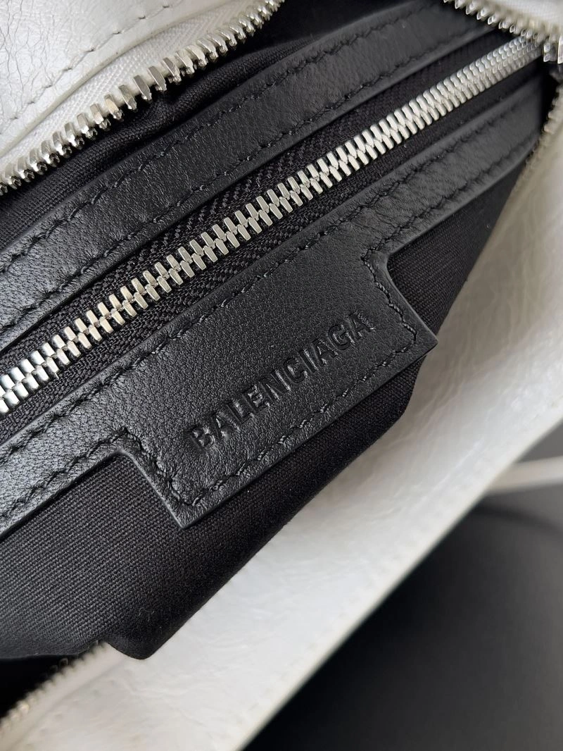 OEM Balenciaga 2024 Le City S Minimalist Motorcycle Handbag