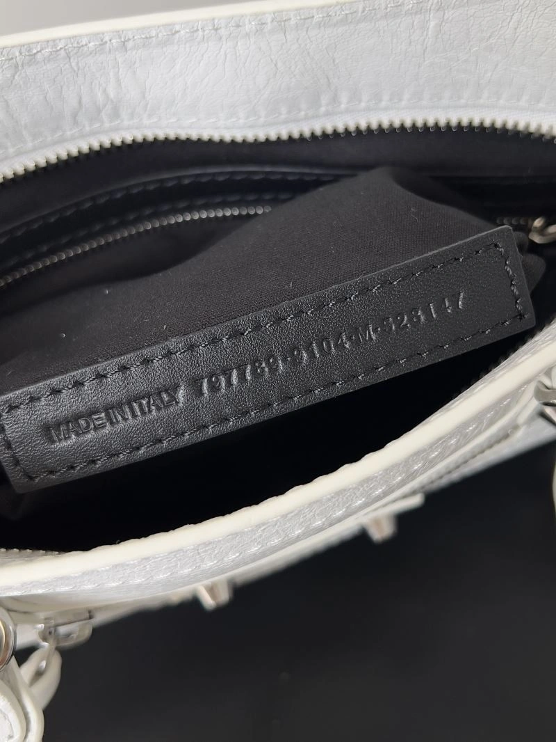 OEM Balenciaga 2024 Le City S Minimalist Motorcycle Handbag