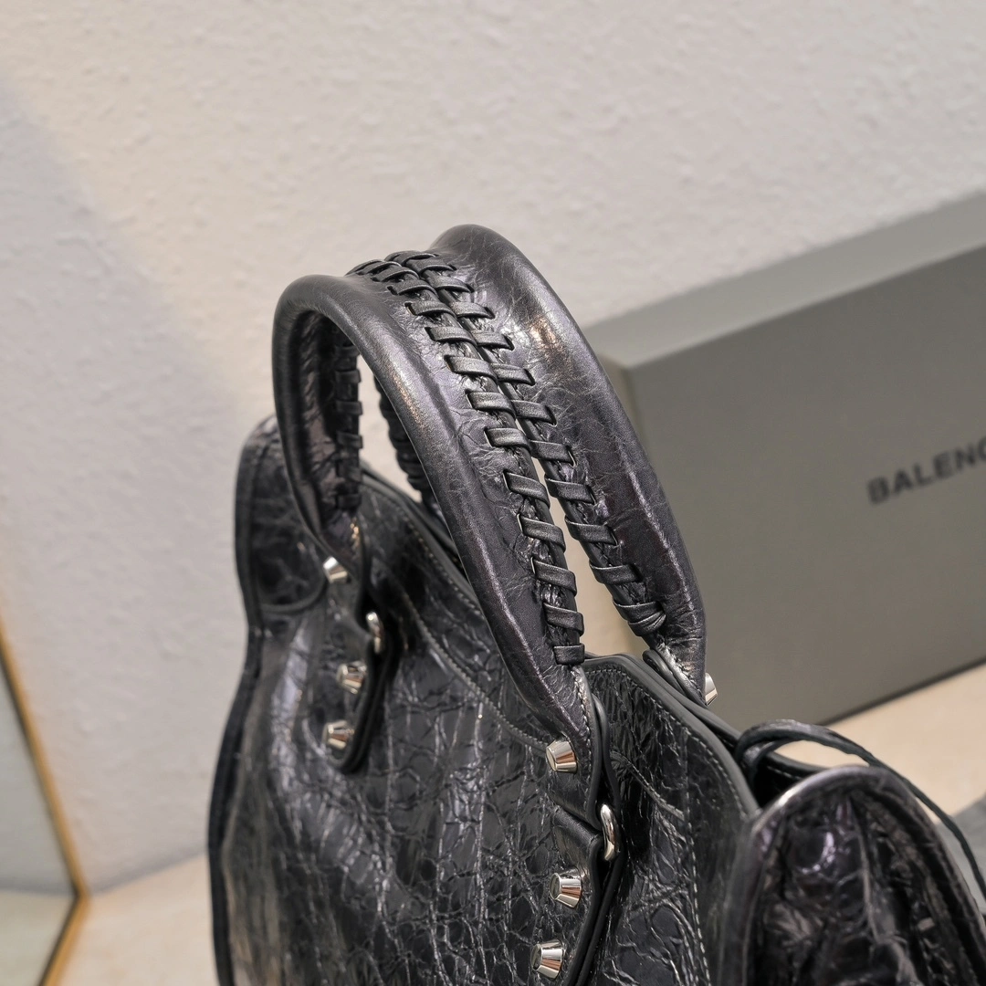 Perfect replica Balenciaga 2024 Lie City Classic Motorcycle Bag