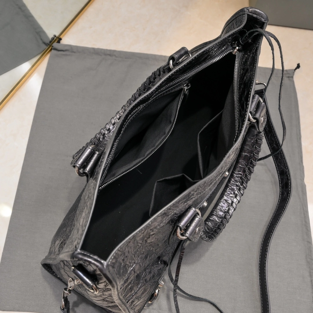 Perfect replica Balenciaga 2024 Lie City Classic Motorcycle Bag