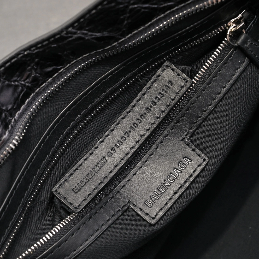 Perfect replica Balenciaga 2024 Lie City Classic Motorcycle Bag