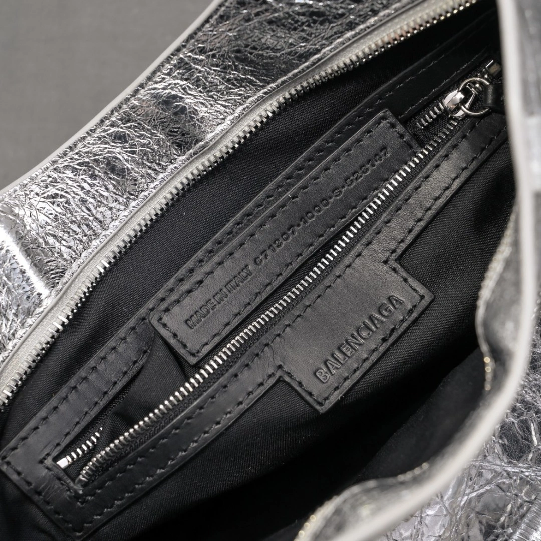 Authentic Balenciaga 2024 Lie City Classic Motorcycle Bag