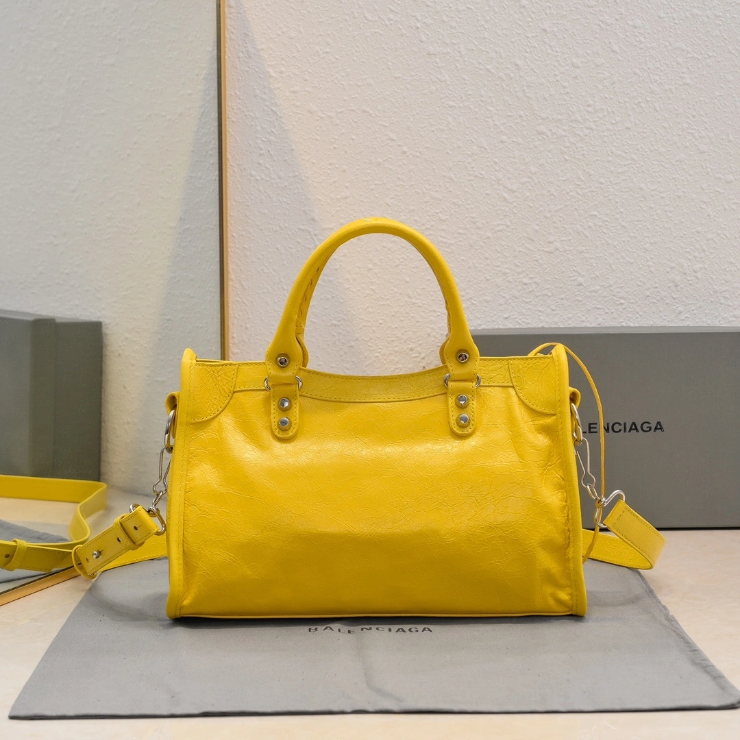 Reasonably priced Balenciaga 2024 Lie City Motorcycle Bag - Vintage Chic Redefined