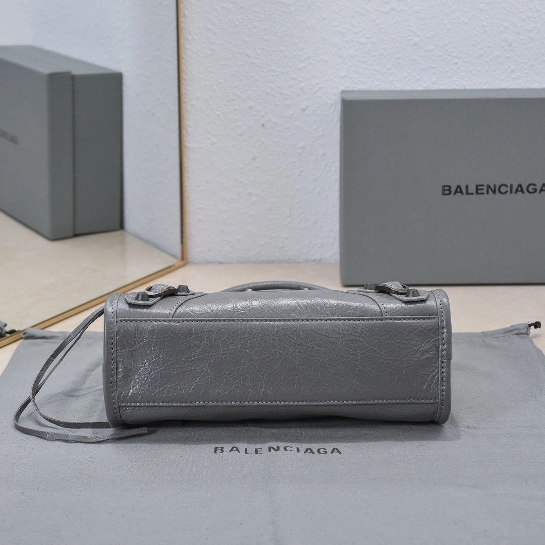 Low-cost Balenciaga 2024 Lie City Motorcycle Bag - Vintage Chic Redefined