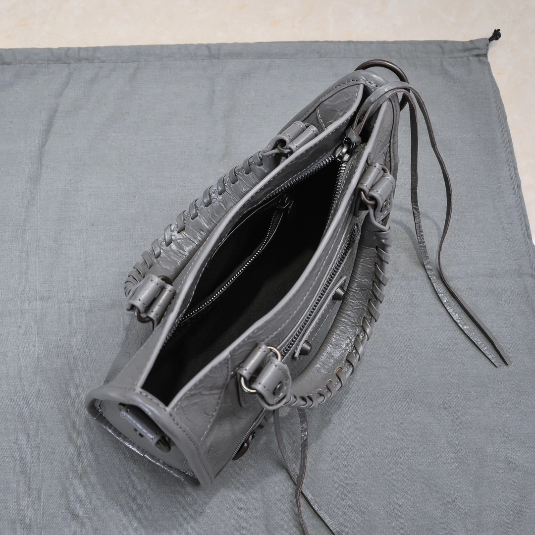 Low-cost Balenciaga 2024 Lie City Motorcycle Bag - Vintage Chic Redefined