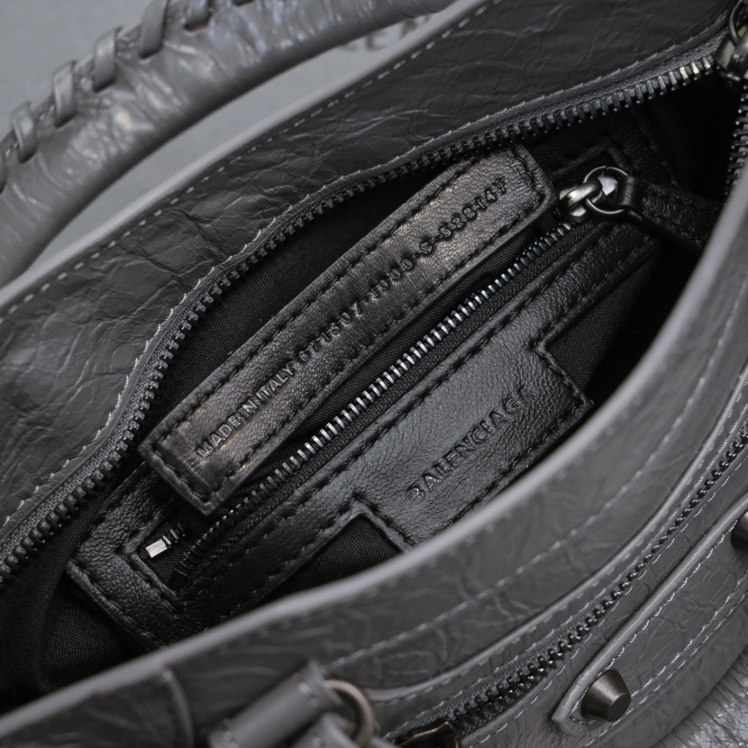 Low-cost Balenciaga 2024 Lie City Motorcycle Bag - Vintage Chic Redefined
