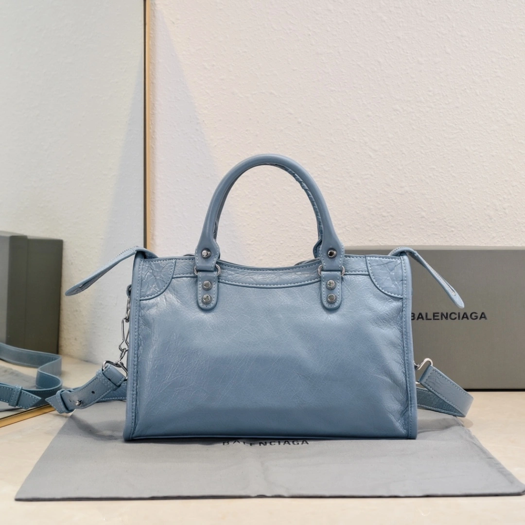 Cut-rate Balenciaga 2024 Lie City Studded Motorcycle Bag